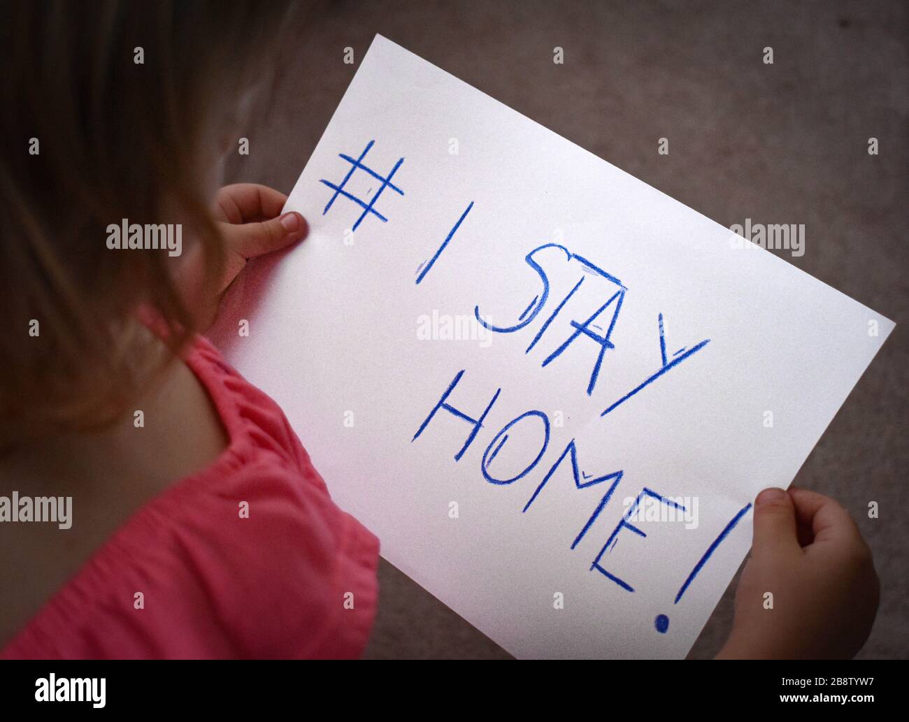 I stay at home awareness social media campaign and coronavirus ...