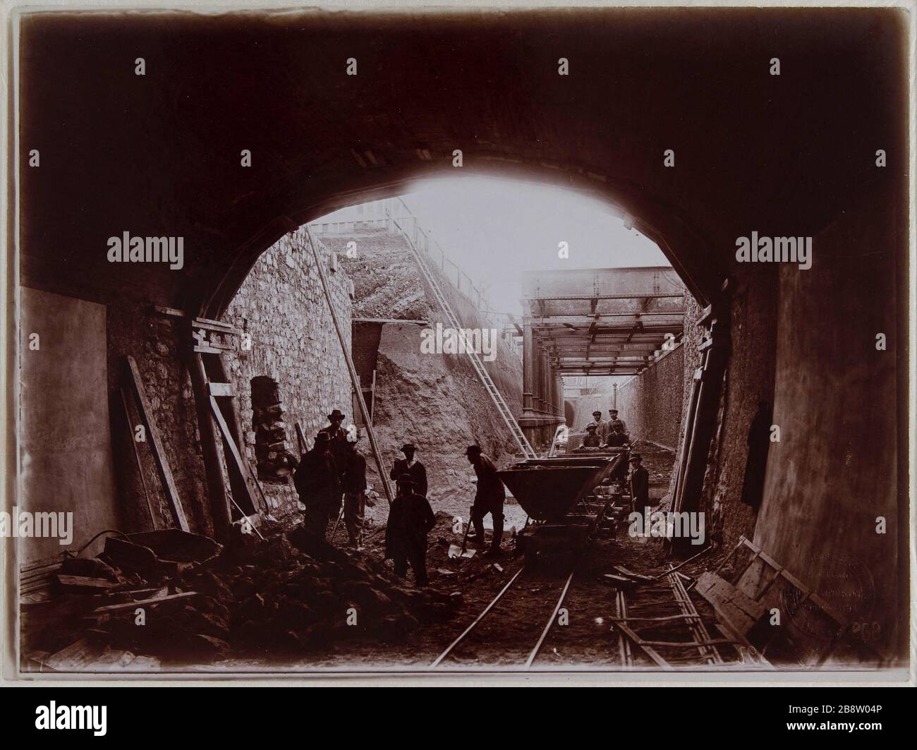 Construction métro metro lyon hi-res stock photography and images - Alamy