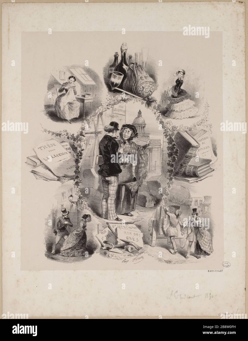 Early student history hi-res stock photography and images - Alamy