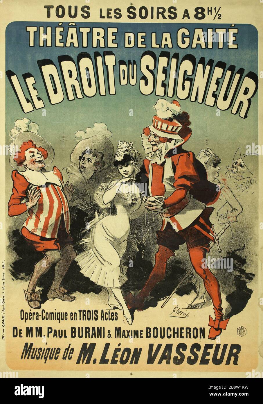 Opera comique comic opera hi-res stock photography and images - Alamy