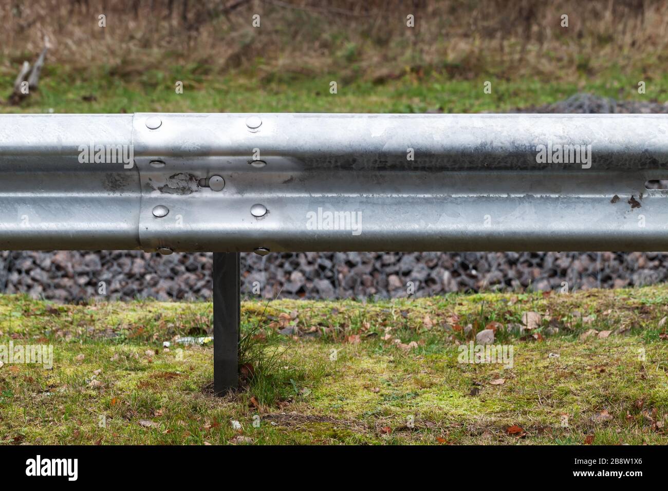 Old guard rail hi-res stock photography and images - Alamy