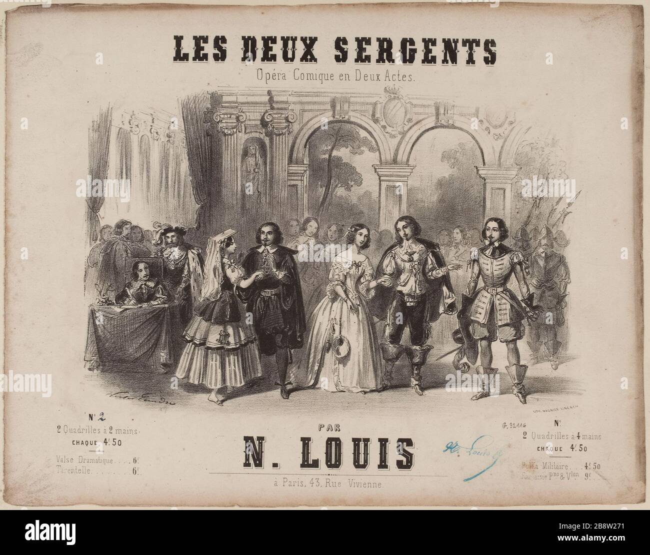 Quadrille score hi-res stock photography and images - Alamy