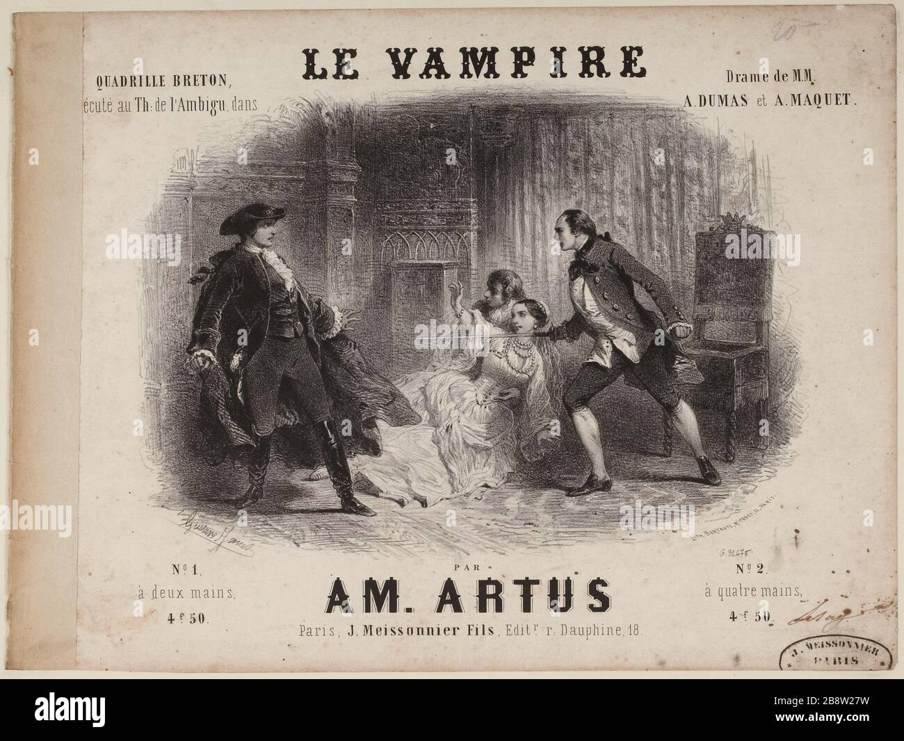 Vampire art hi-res stock photography and images - Alamy