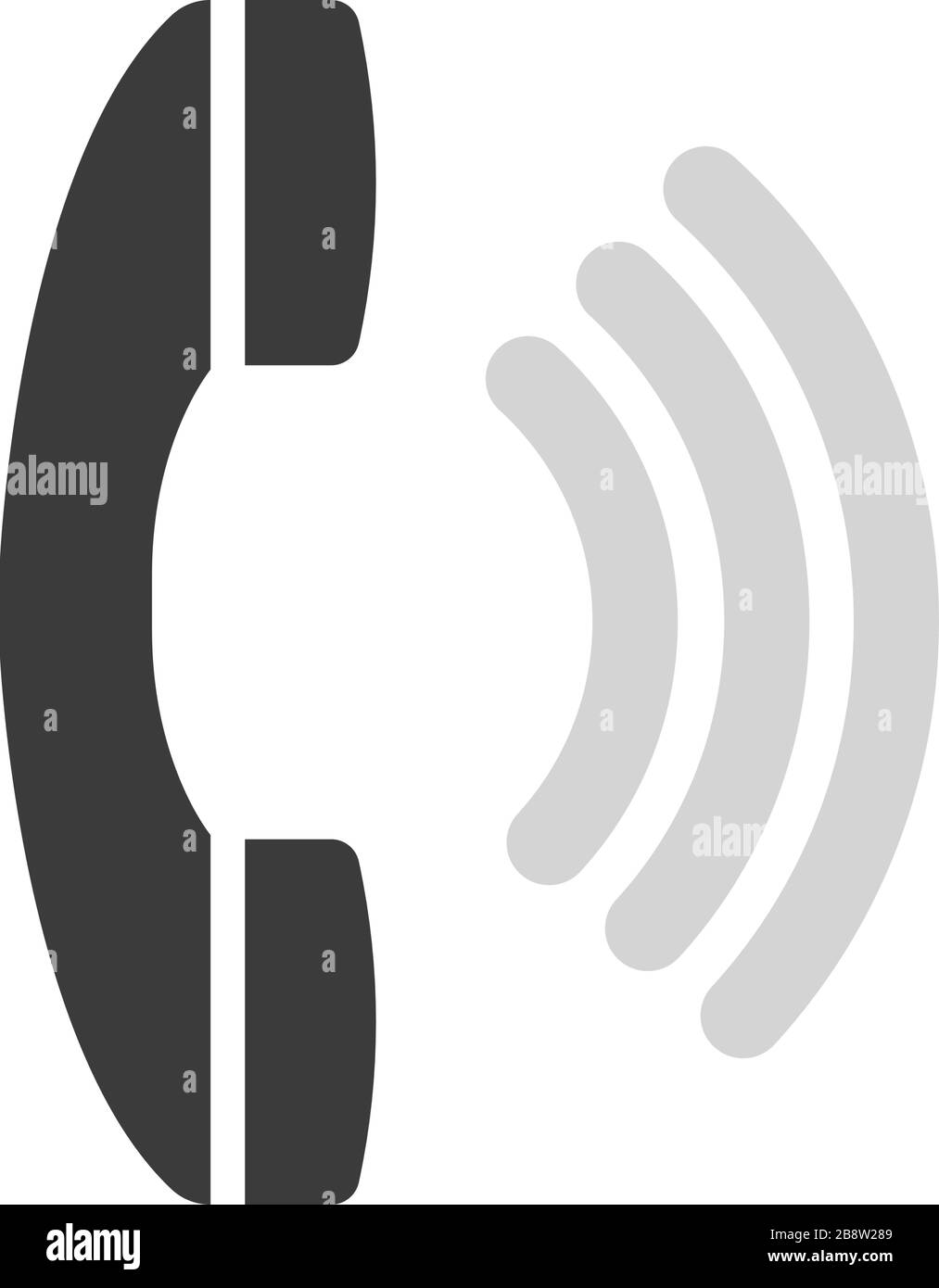 Phone, telephone, call vector color icon illustration Stock Vector ...