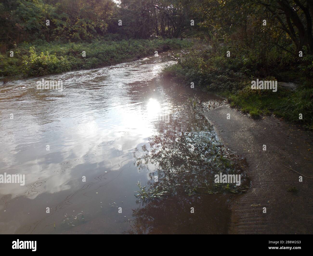 2020 floods Ratby, leicestershire, UK Stock Photo - Alamy