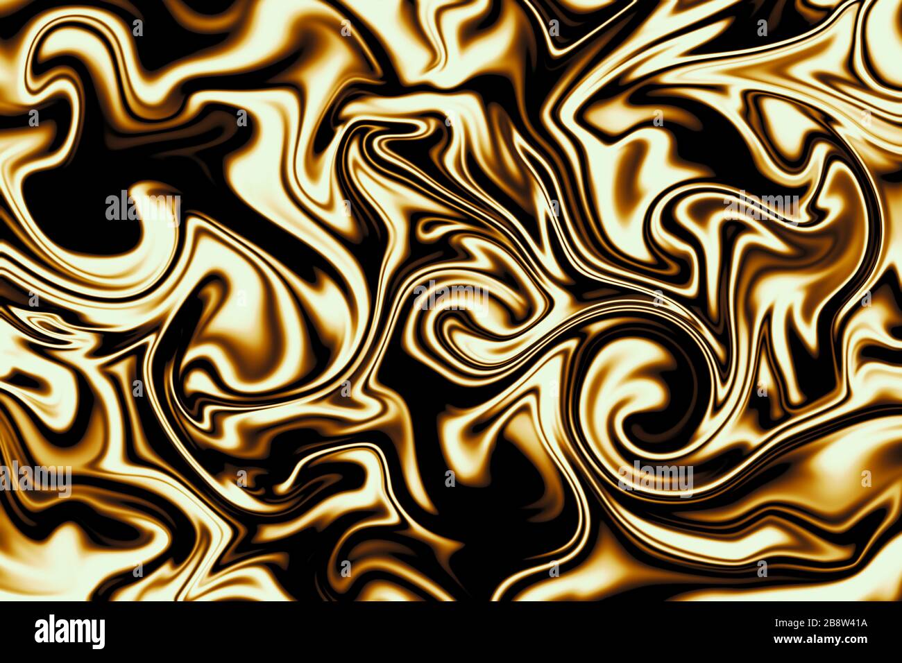 copper melting fluid abstract background. Gold or copper material Stock ...