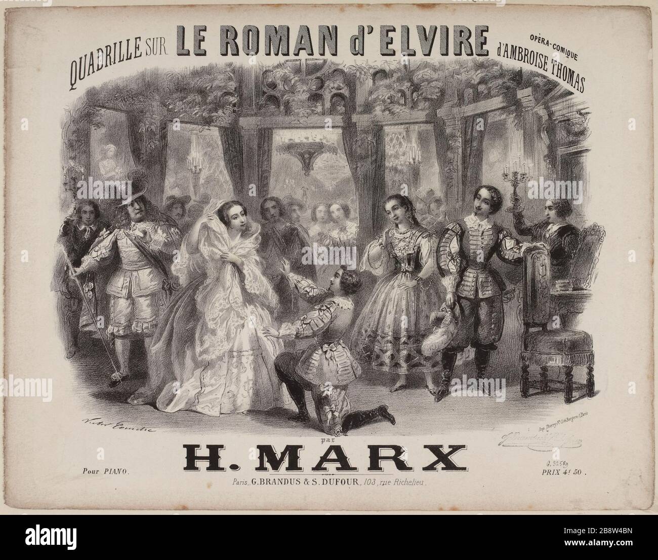 The novel Elvira Stock Photo - Alamy