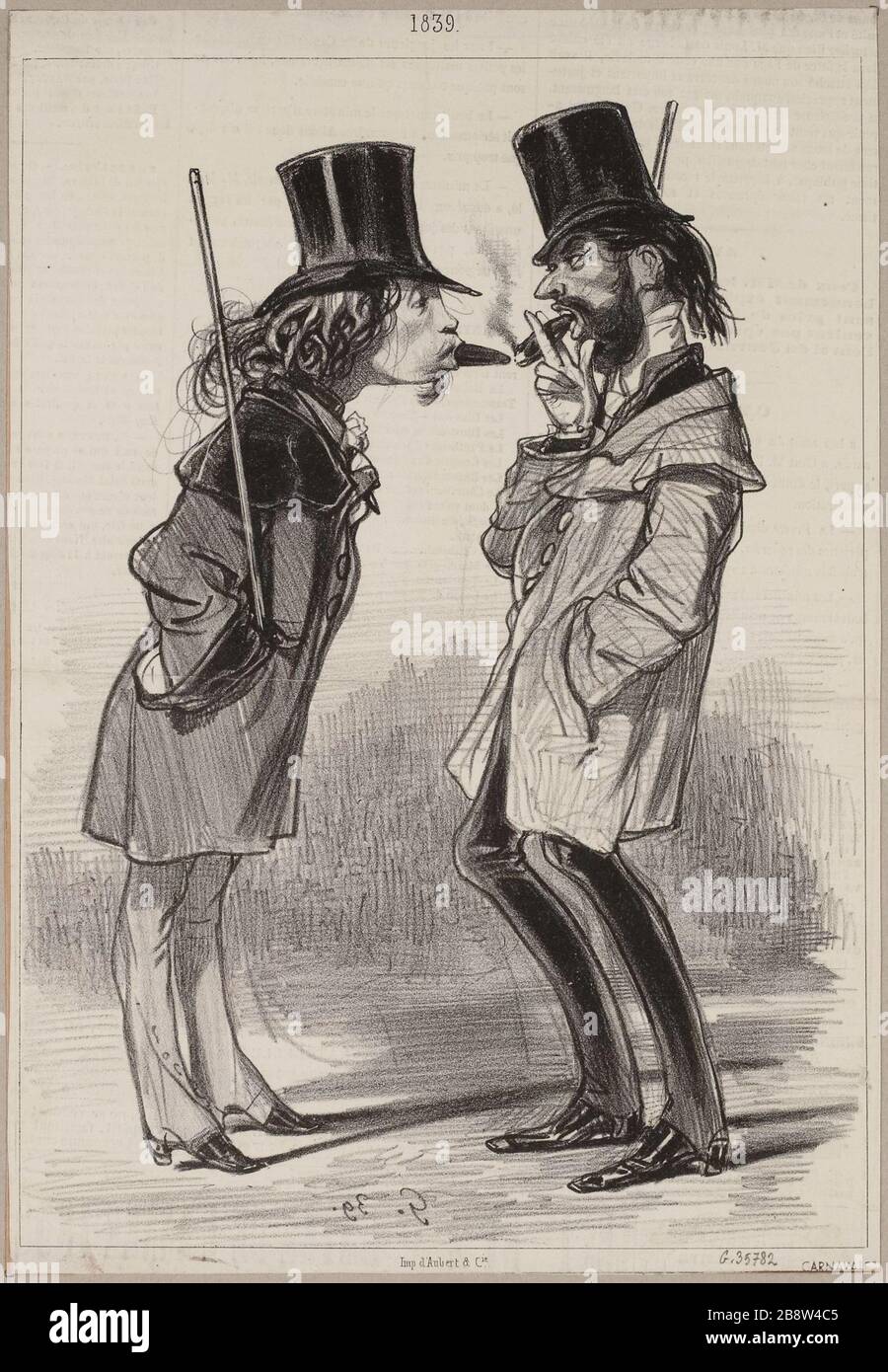 Two men cigars smoking hi-res stock photography and images - Alamy