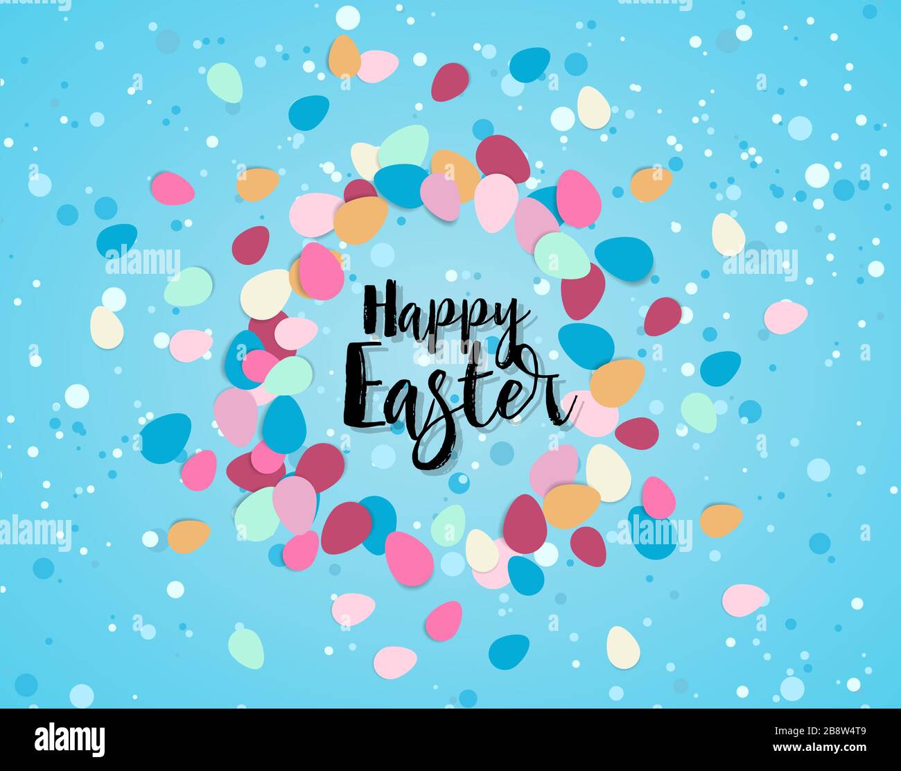 Happy Easter background Stock Vector Image & Art - Alamy