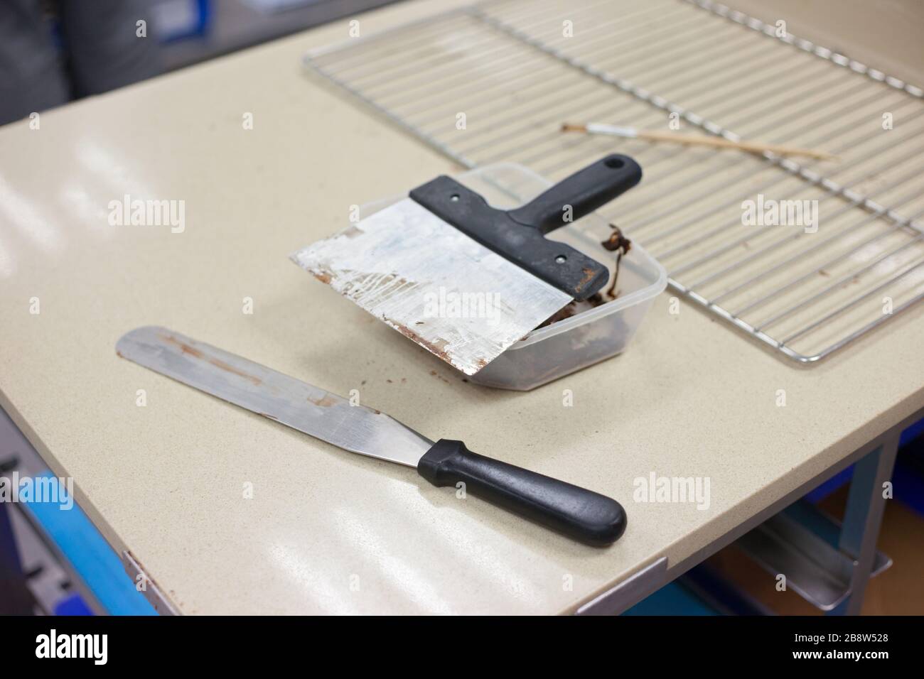 Making chocolate. Kitchen tools, culinary tools for making chocolate ...