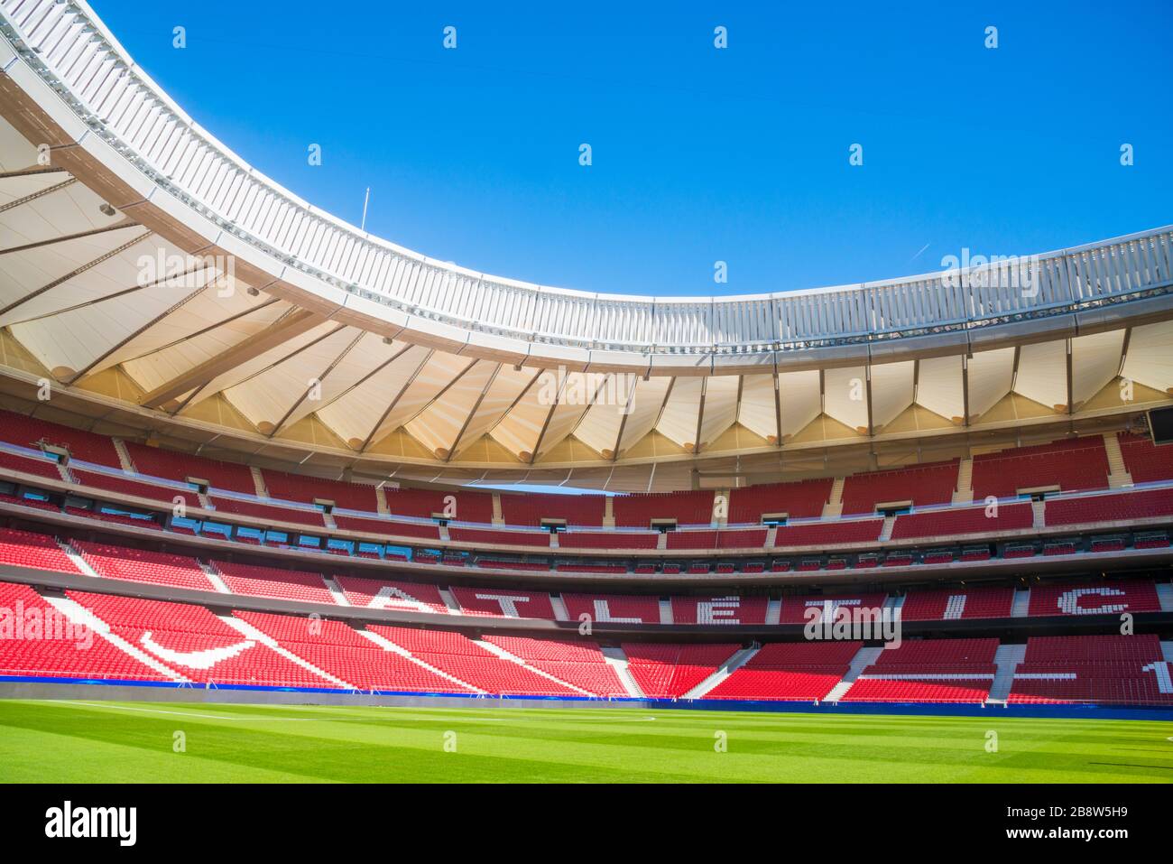 Wanda metropolitano exterior hi-res stock photography and images - Alamy