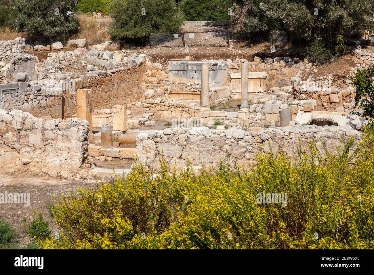 Ancient church ruins in Patara ancient city, Antalya ,Turkey Stock ...