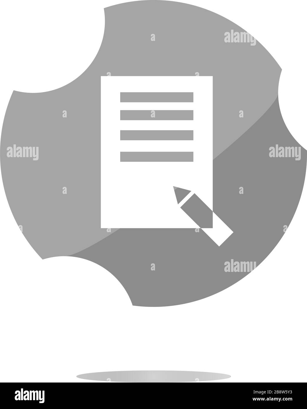 Edit document sign icon. Edit content button. Modern UI website button ... Edit document sign icon. Edit content button. Modern UI website button ...