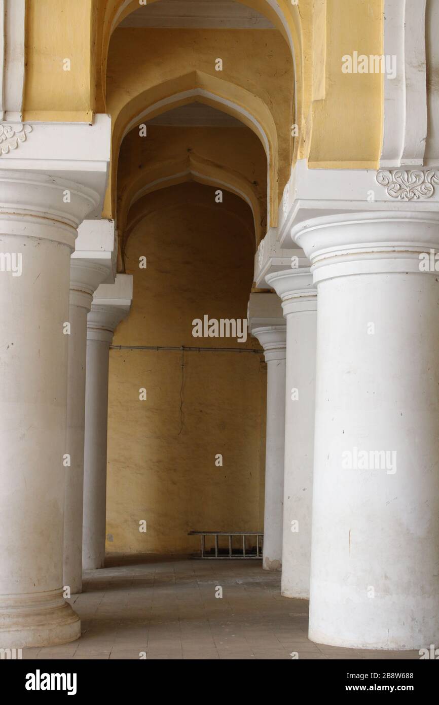 Thirumalai Nayak Palace is a 17th-century palace erected in 1636 AD by ...