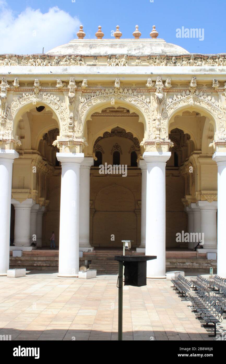 Thirumalai nayakar mahal hi-res stock photography and images - Alamy