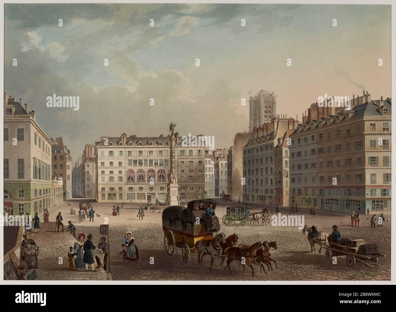 Place du chatelet square hi-res stock photography and images - Alamy