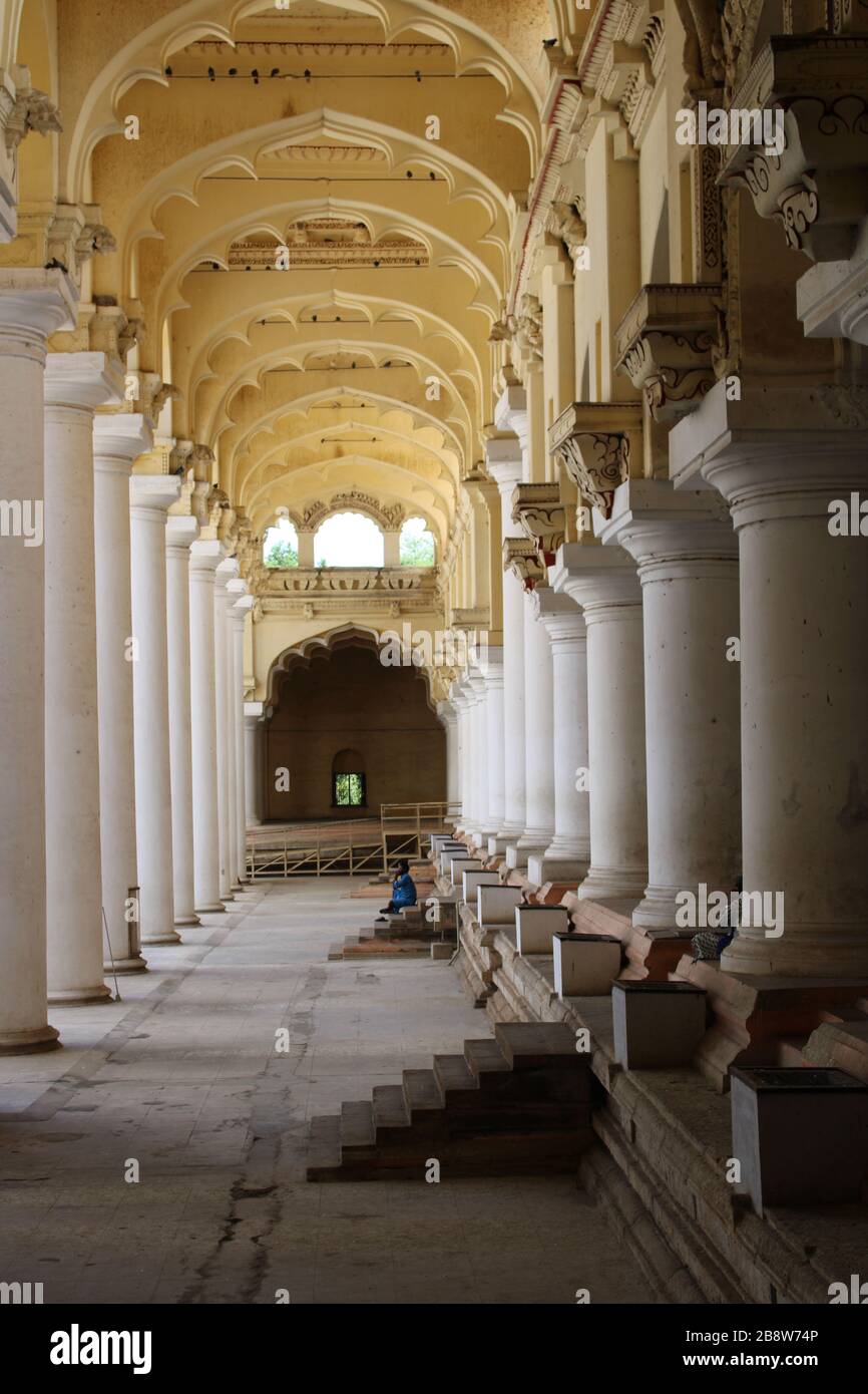 Thirumalai Nayak Palace is a 17th-century palace erected in 1636 AD by ...