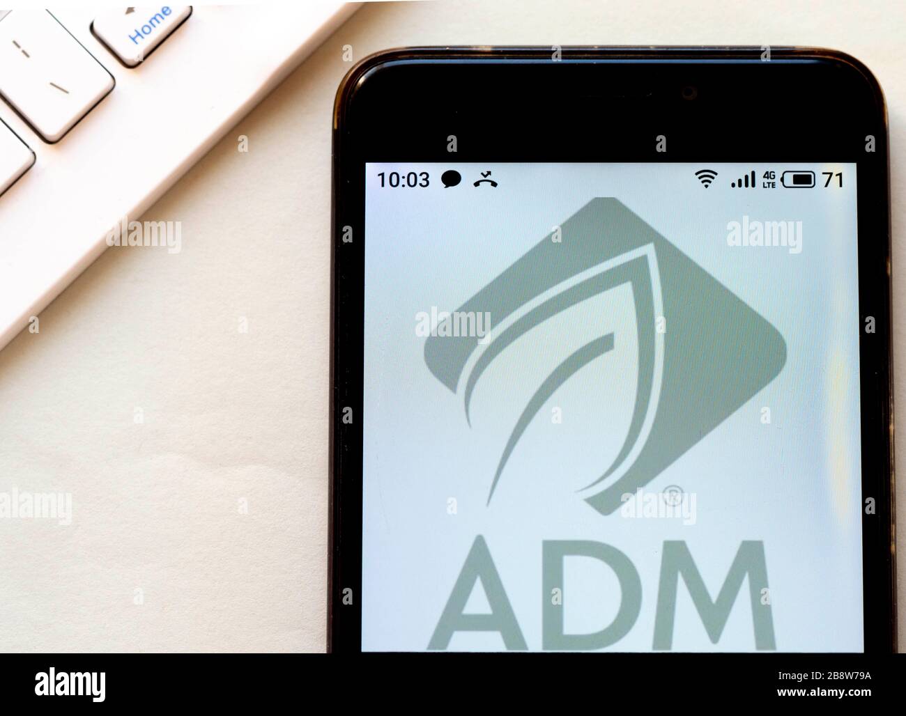 Adm logo hi-res stock photography and images - Alamy
