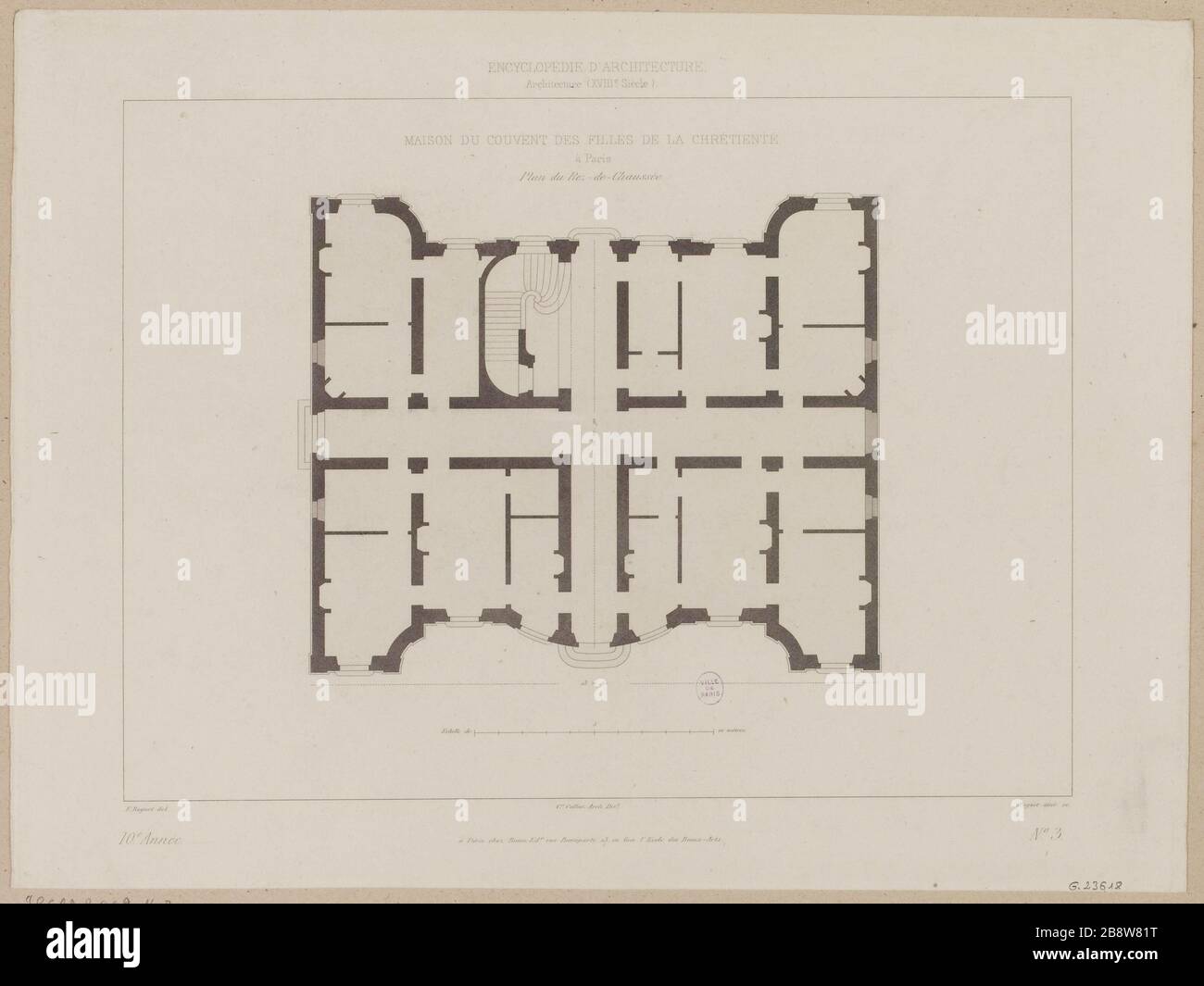 Encyclopedia of Architecture / House of the Daughters of the convent of ...