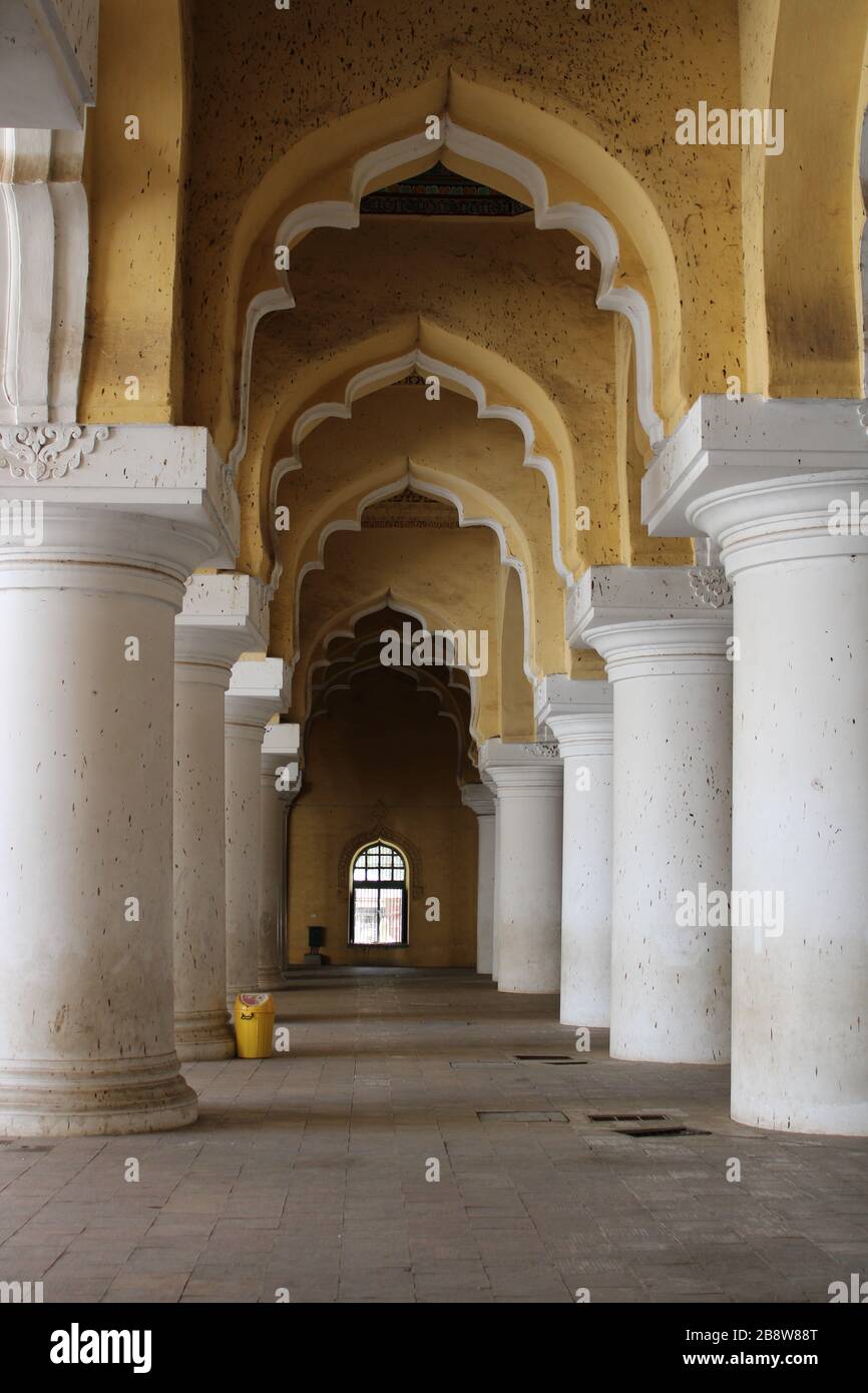 Thirumalai Nayak Palace is a 17th-century palace erected in 1636 AD by ...