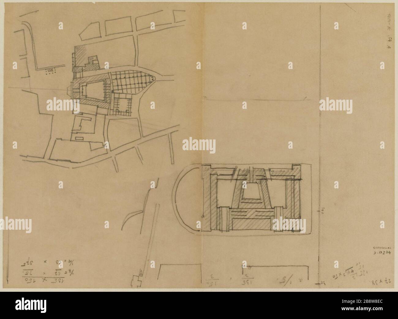 Map of the City Hall Stock Photo - Alamy