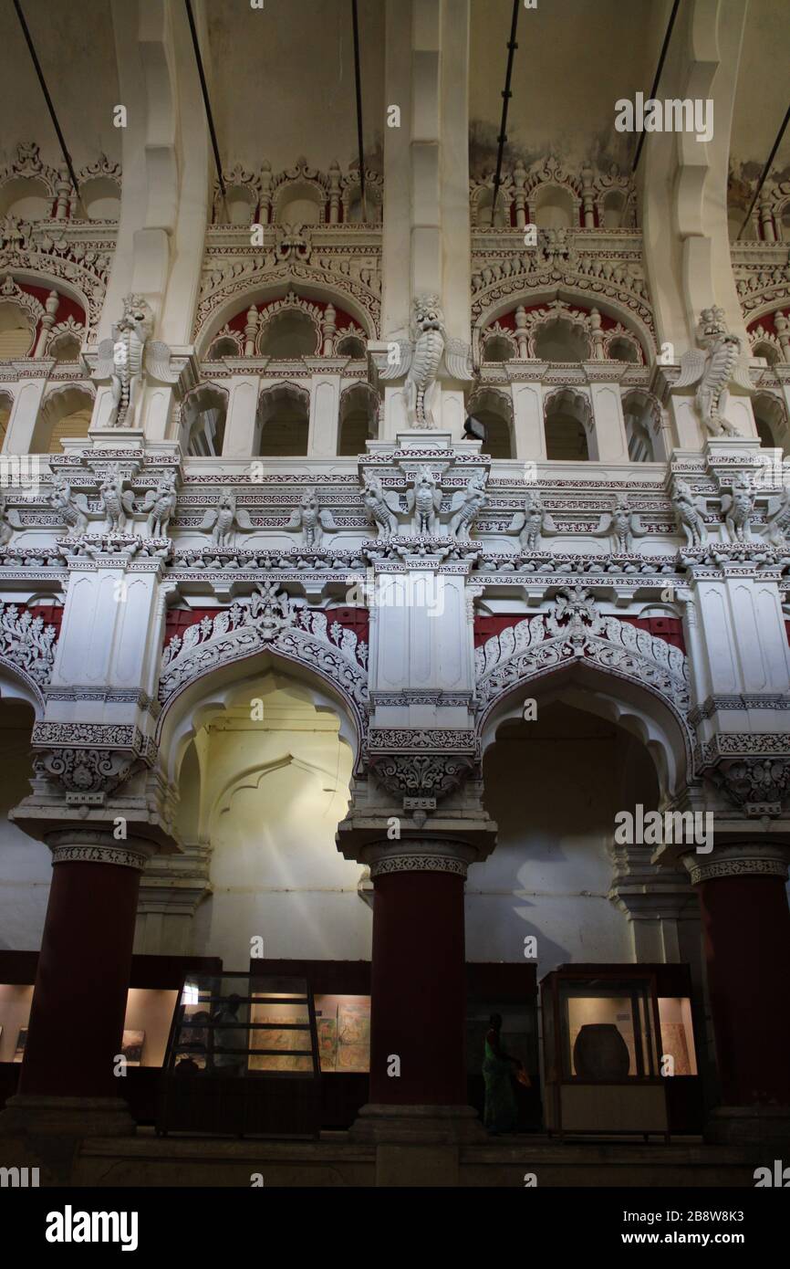 Thirumalai Nayak Palace is a 17th-century palace erected in 1636 AD by ...