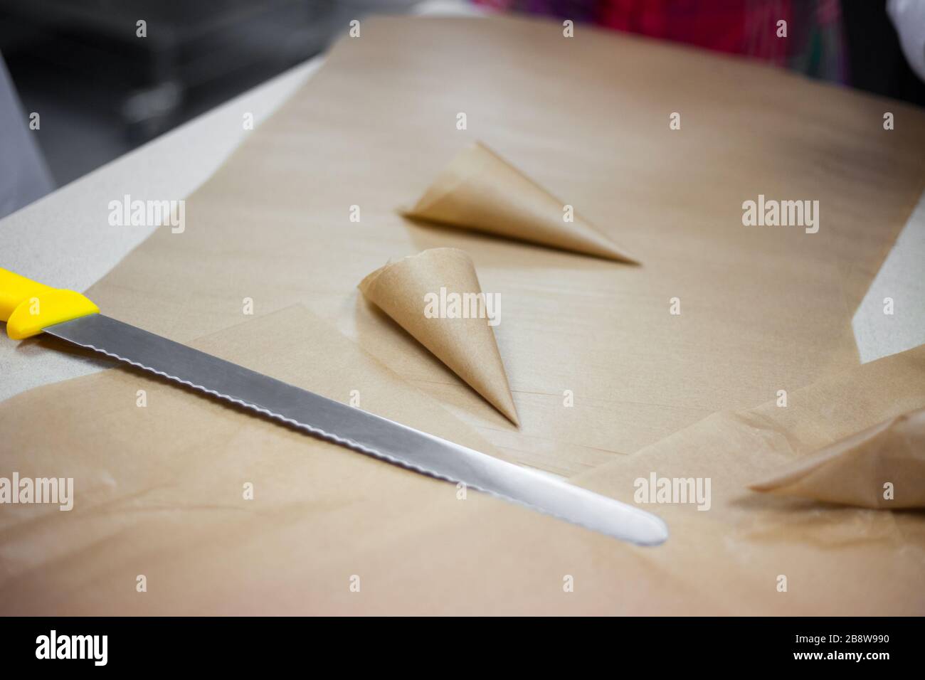 Making chocolate. Kitchen tools, culinary tools for making chocolate ...