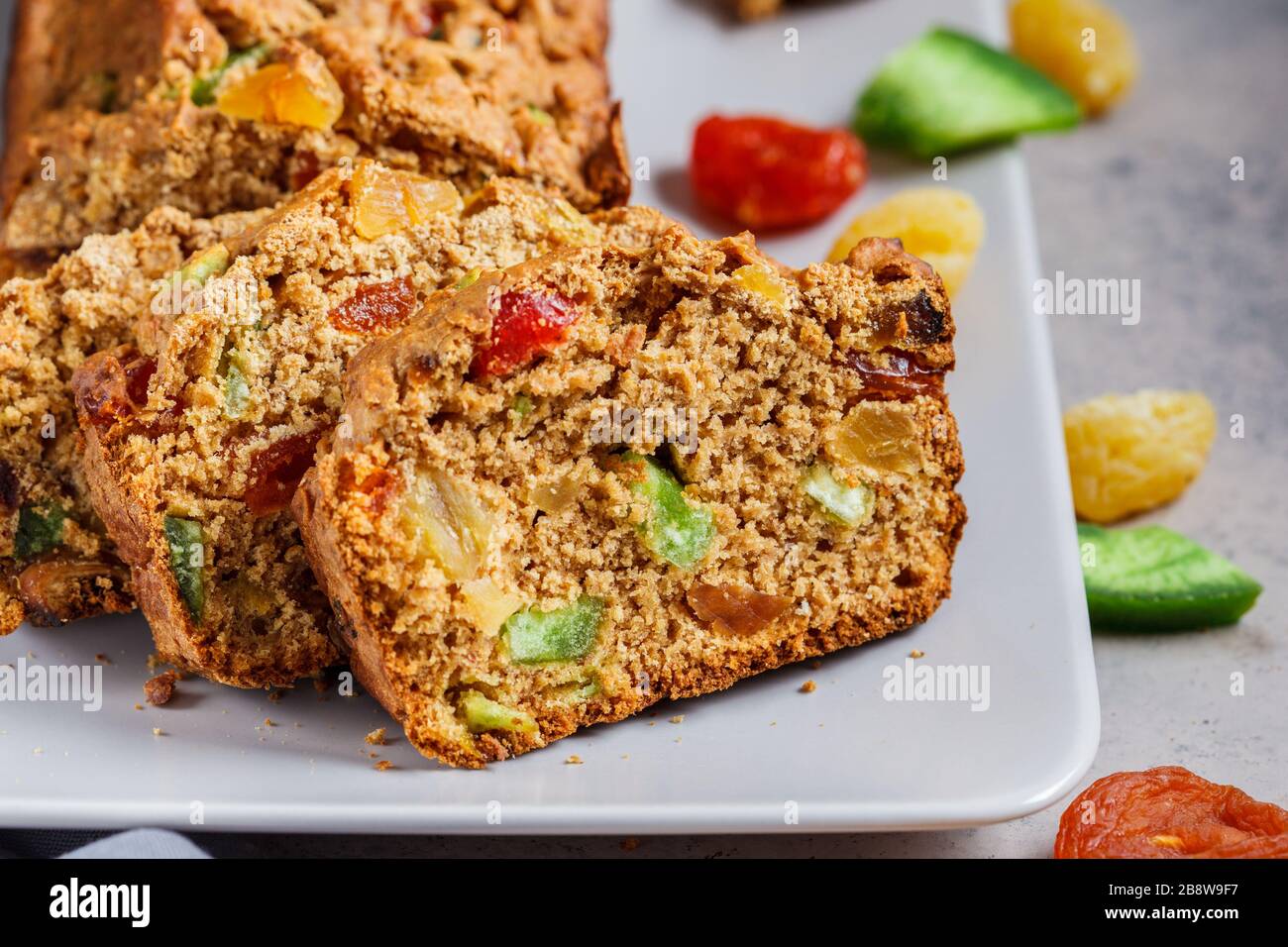 Bread with fruits hi-res stock photography and images - Alamy