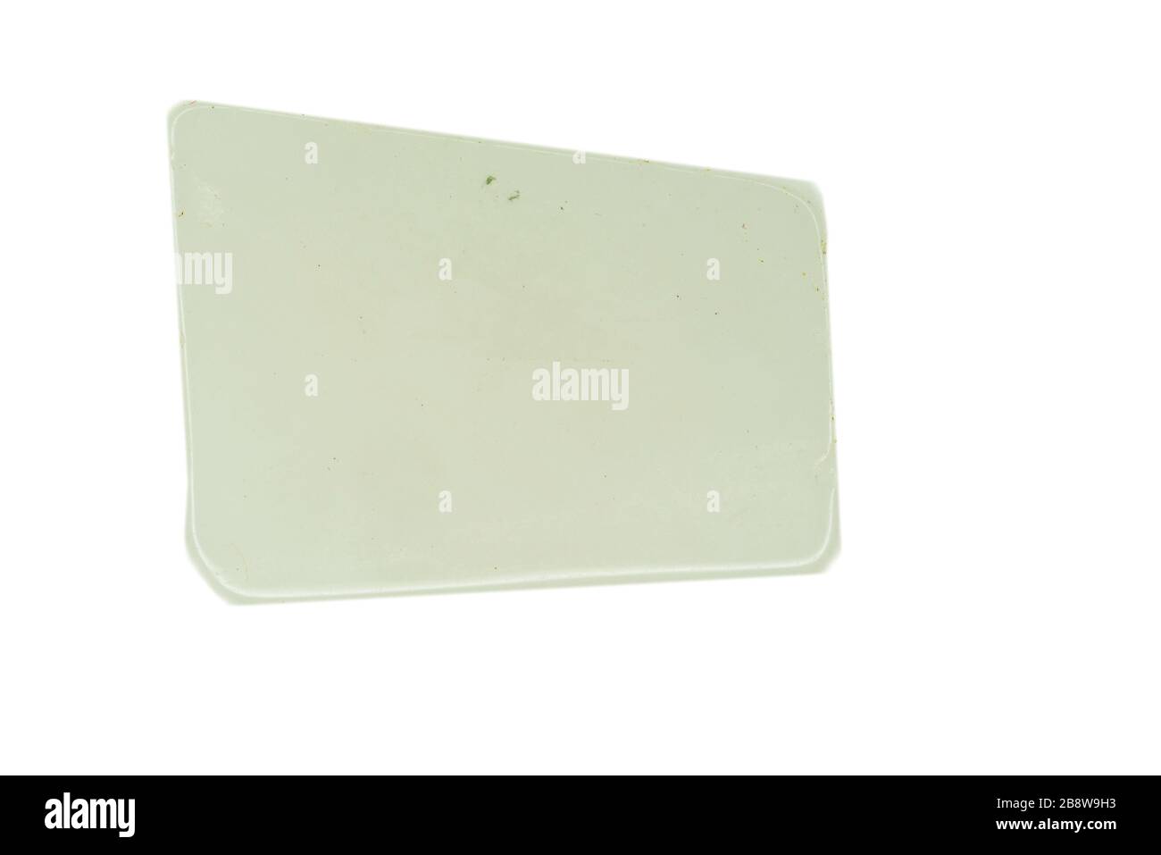 mother of pearl cut out on white background Stock Photo - Alamy