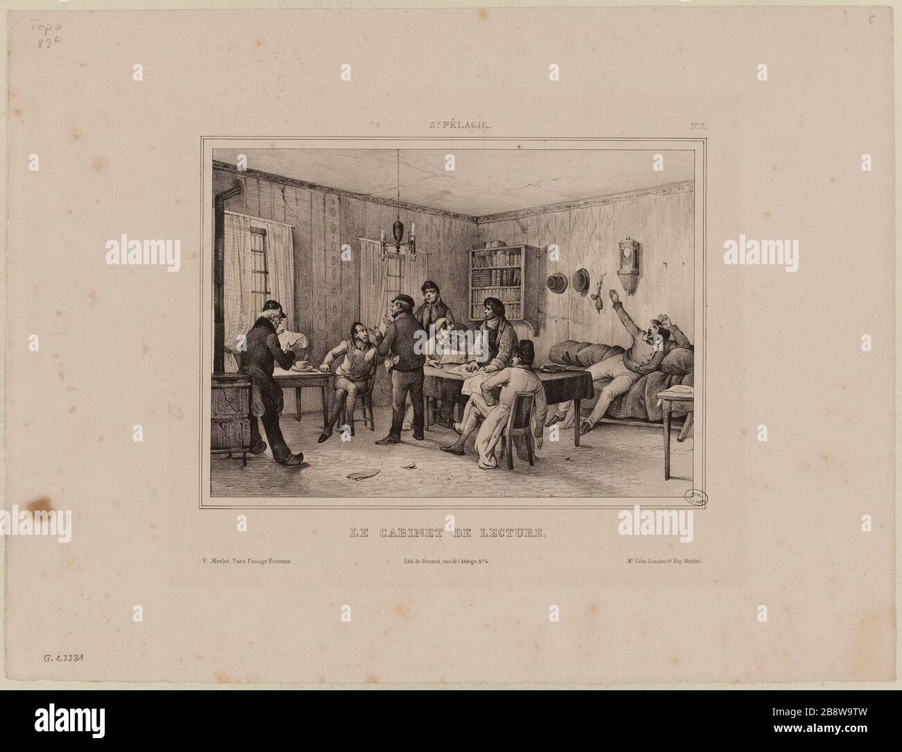 The reading room / No. 5 Stock Photo - Alamy