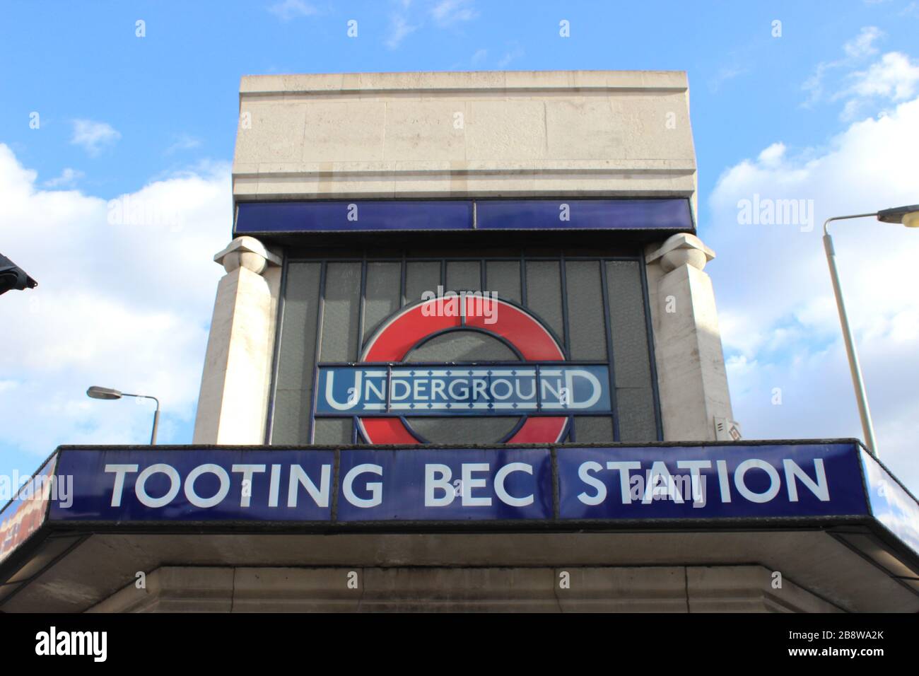 London- Tooting Bec Station Stock Photo - Alamy