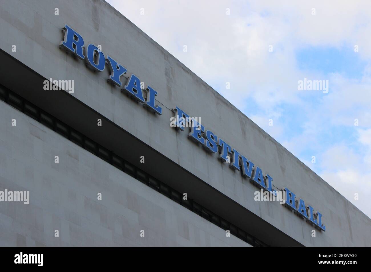 London - Royal Festival Hall Stock Photo - Alamy