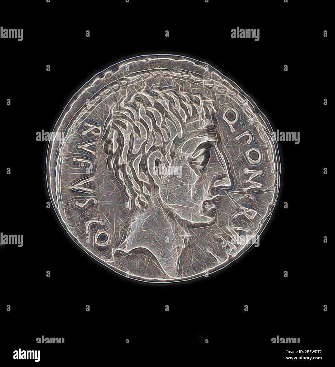 Coin Portraying Q. Pompeius Rufus, 54 BC, Roman, Roman Empire, Silver ...