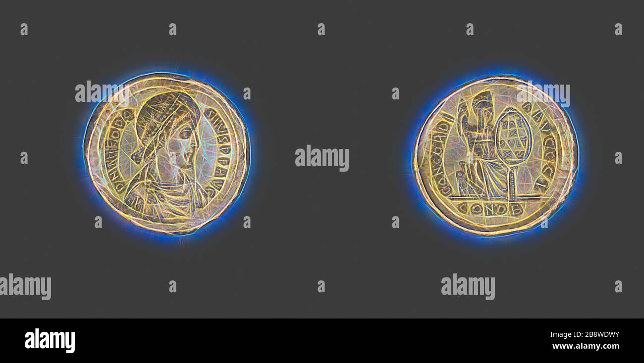 Solidus (Coin) of Emperor Theodosius I, 383 (25 August)/388 (28 August ...