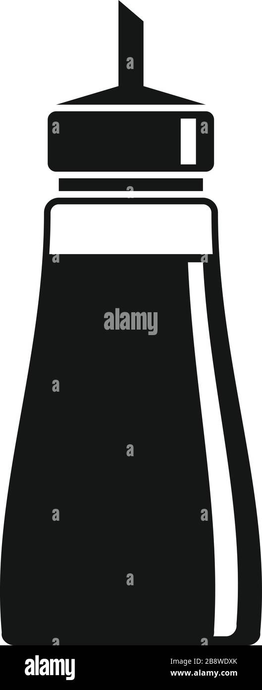 Sugar container icon. Simple illustration of sugar container vector ...