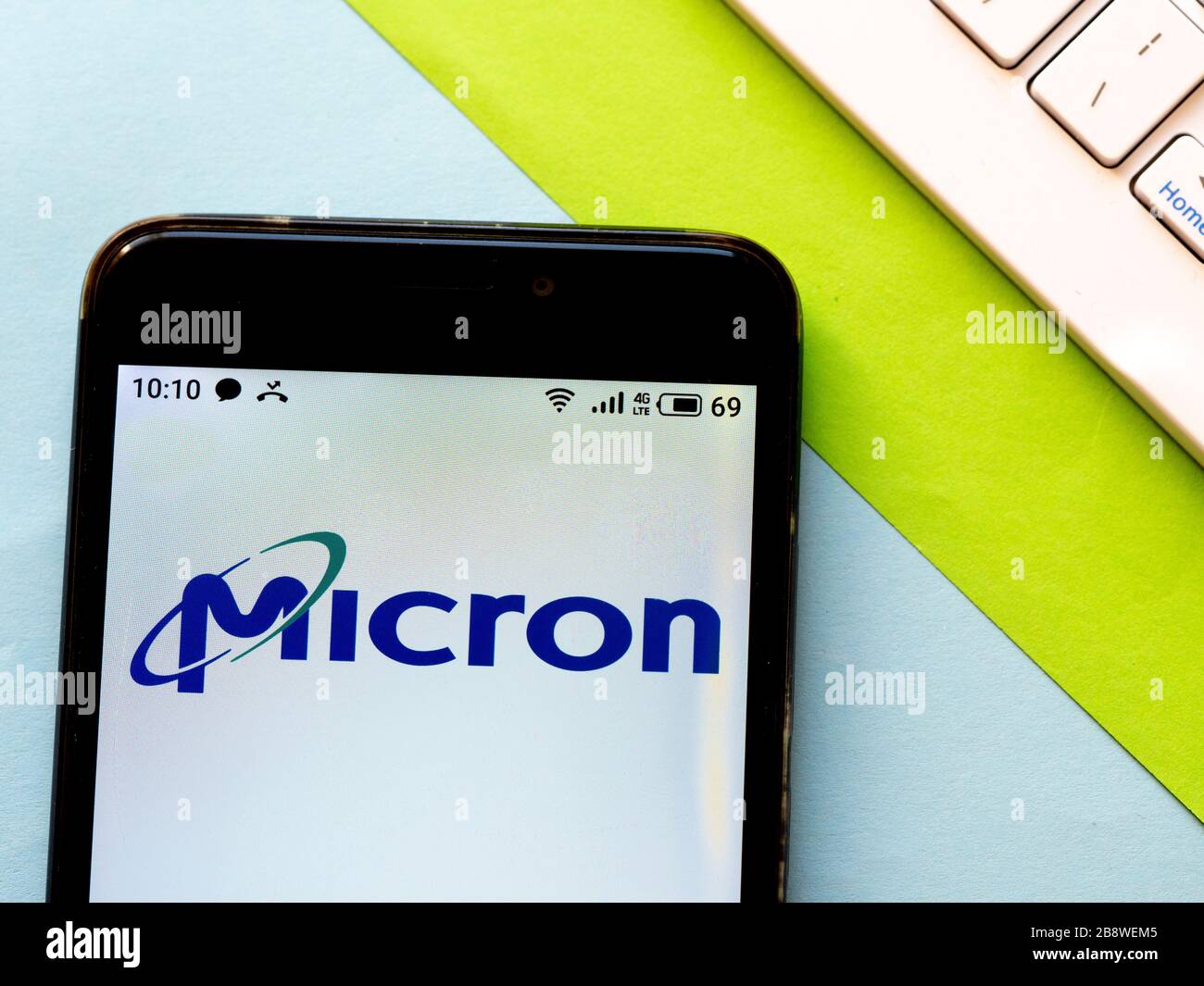 Micron logo hi-res stock photography and images - Alamy