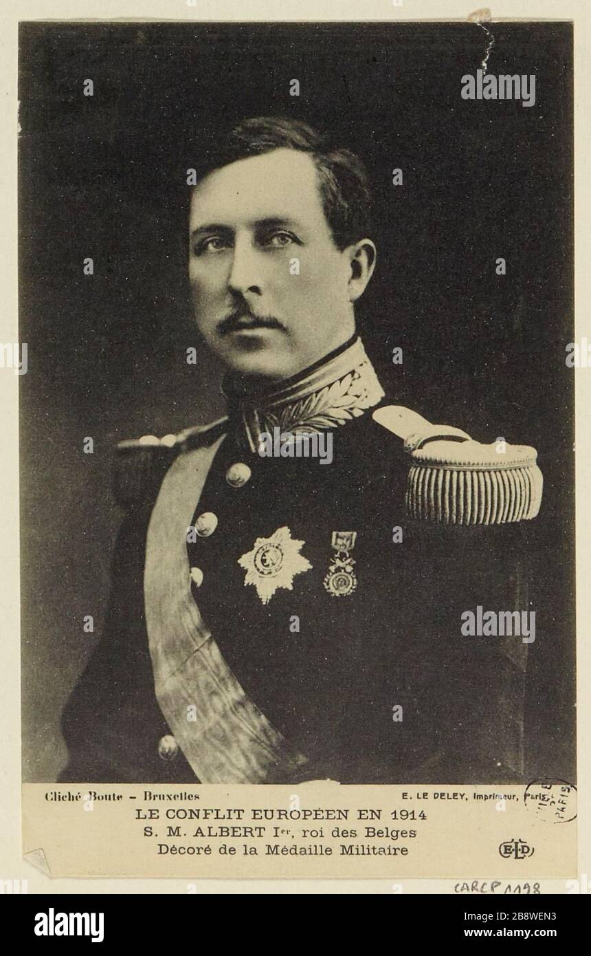 1914 albert i hi-res stock photography and images - Alamy