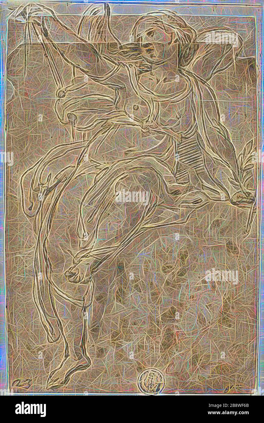 Brown chalk on buff laid paper hi-res stock photography and images - Alamy