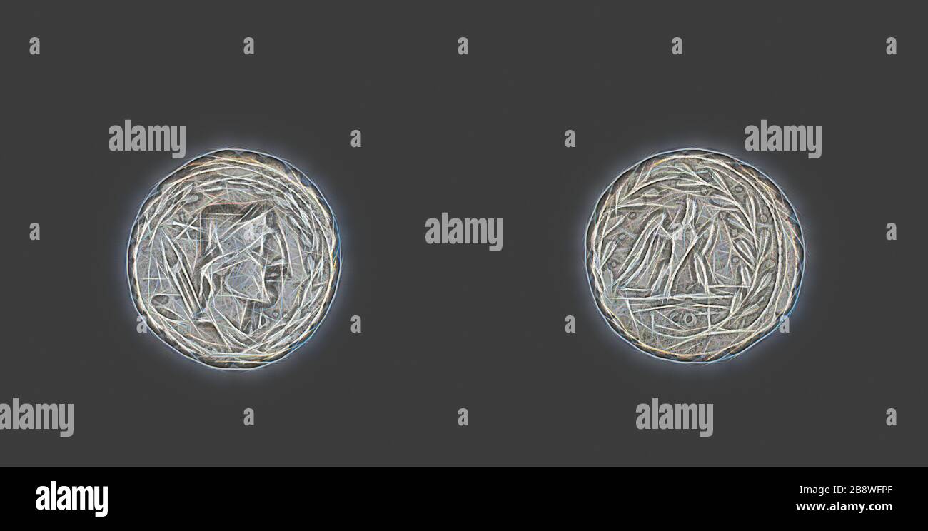 Denarius Serratus (Coin) Depicting the God Vulcan, 105 BC, Roman ...