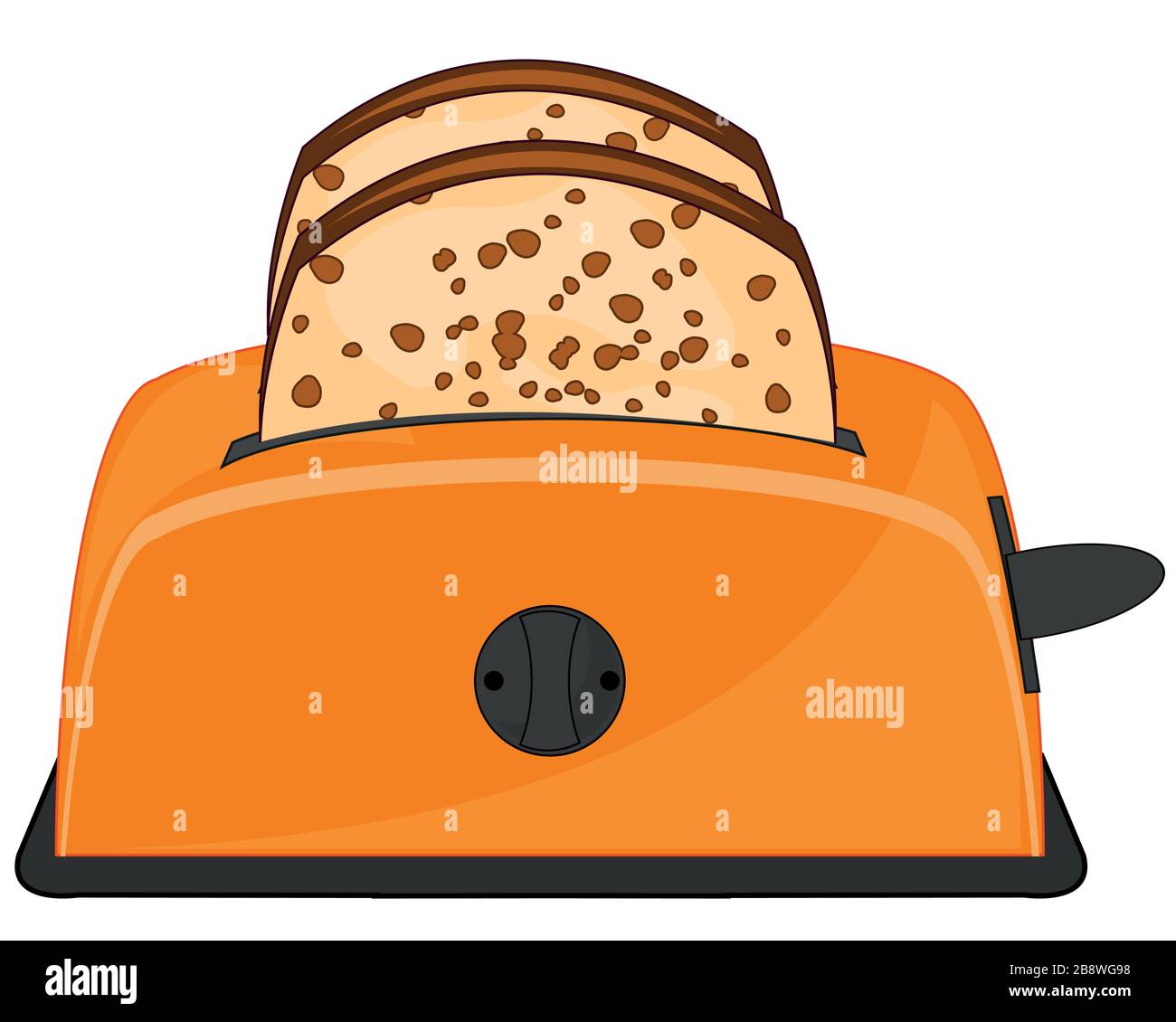 Inside toaster Stock Vector Images - Alamy