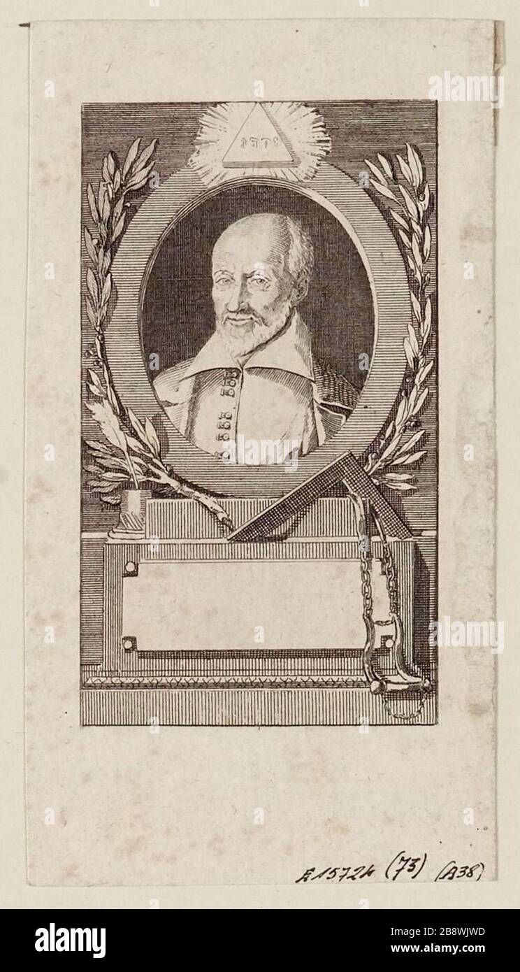 Portrait of Pierre Charron Stock Photo - Alamy