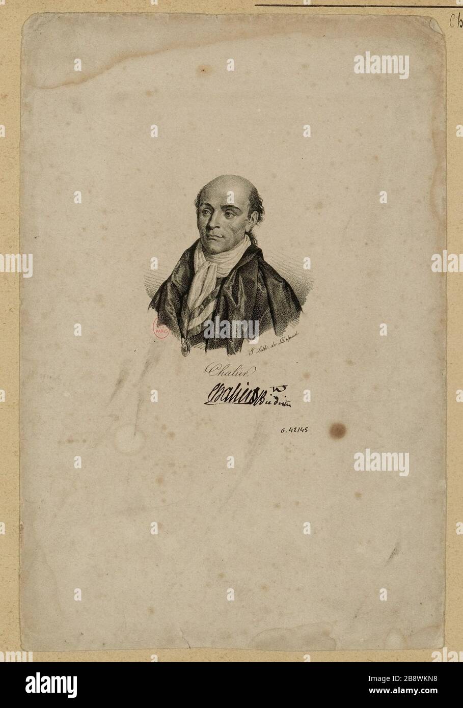 Portrait of joseph chalier hi-res stock photography and images - Alamy