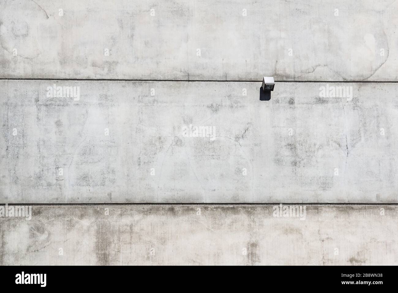 modern industrial concrete wall with a spotlight for led lighting Stock ...