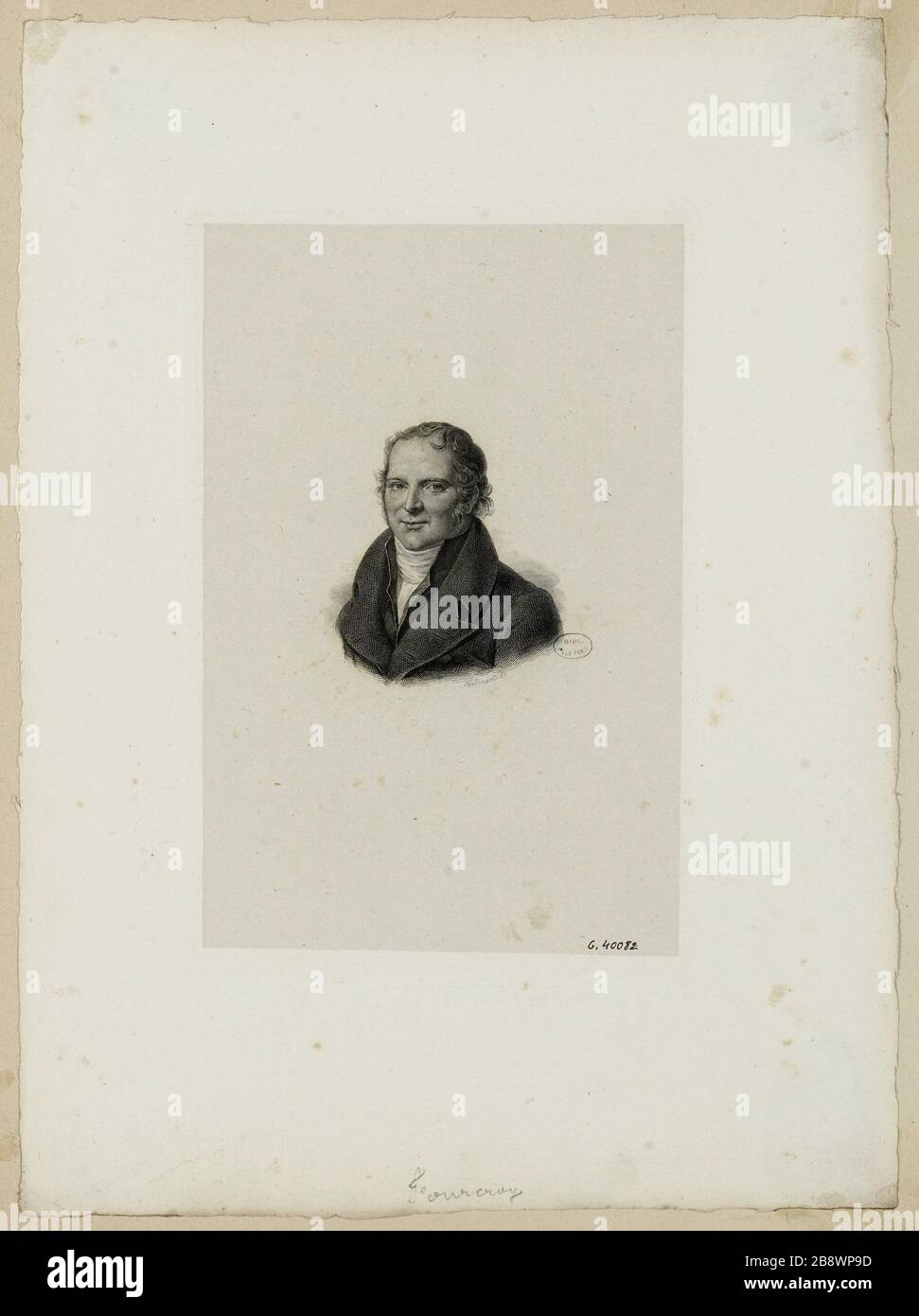 Portrait of Antoine-François Fourcroy Count Stock Photo - Alamy