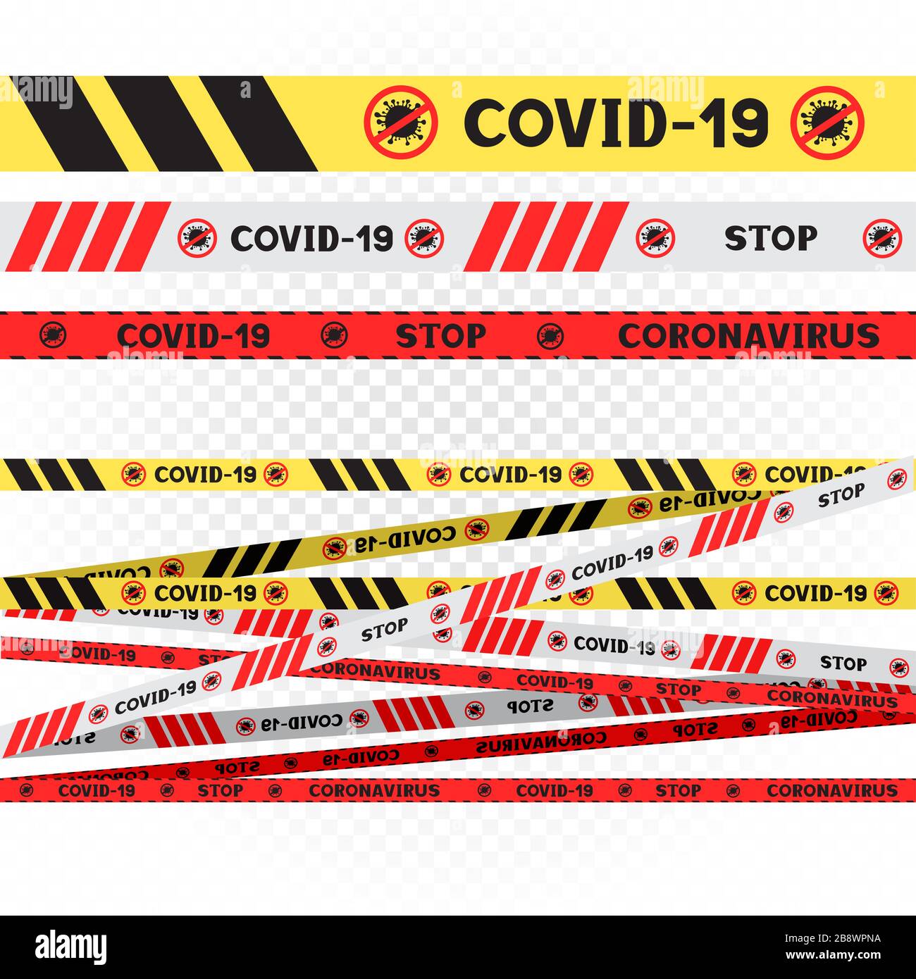 Police yellow line cross tape Stock Vector Images - Alamy