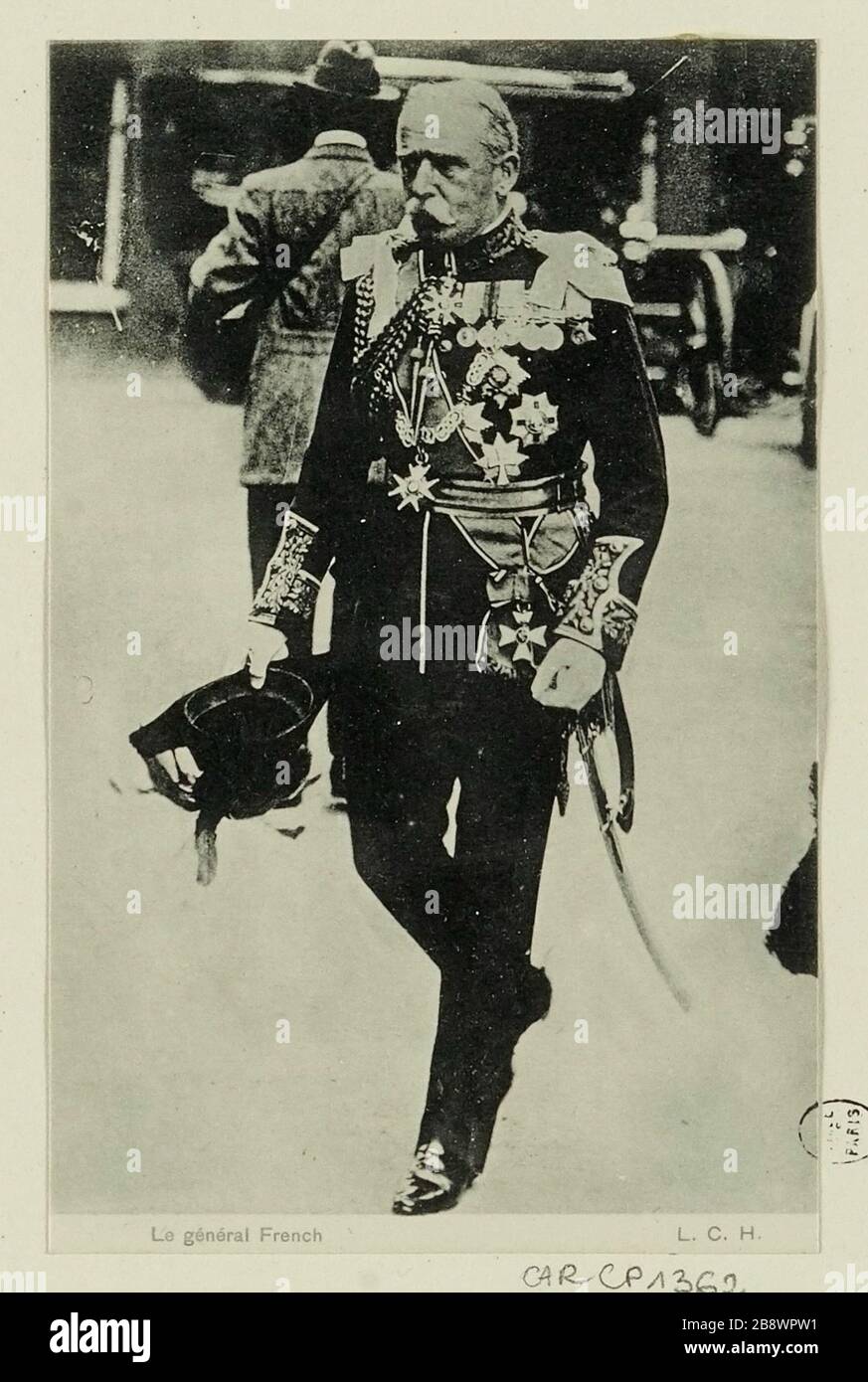 The French general Stock Photo - Alamy