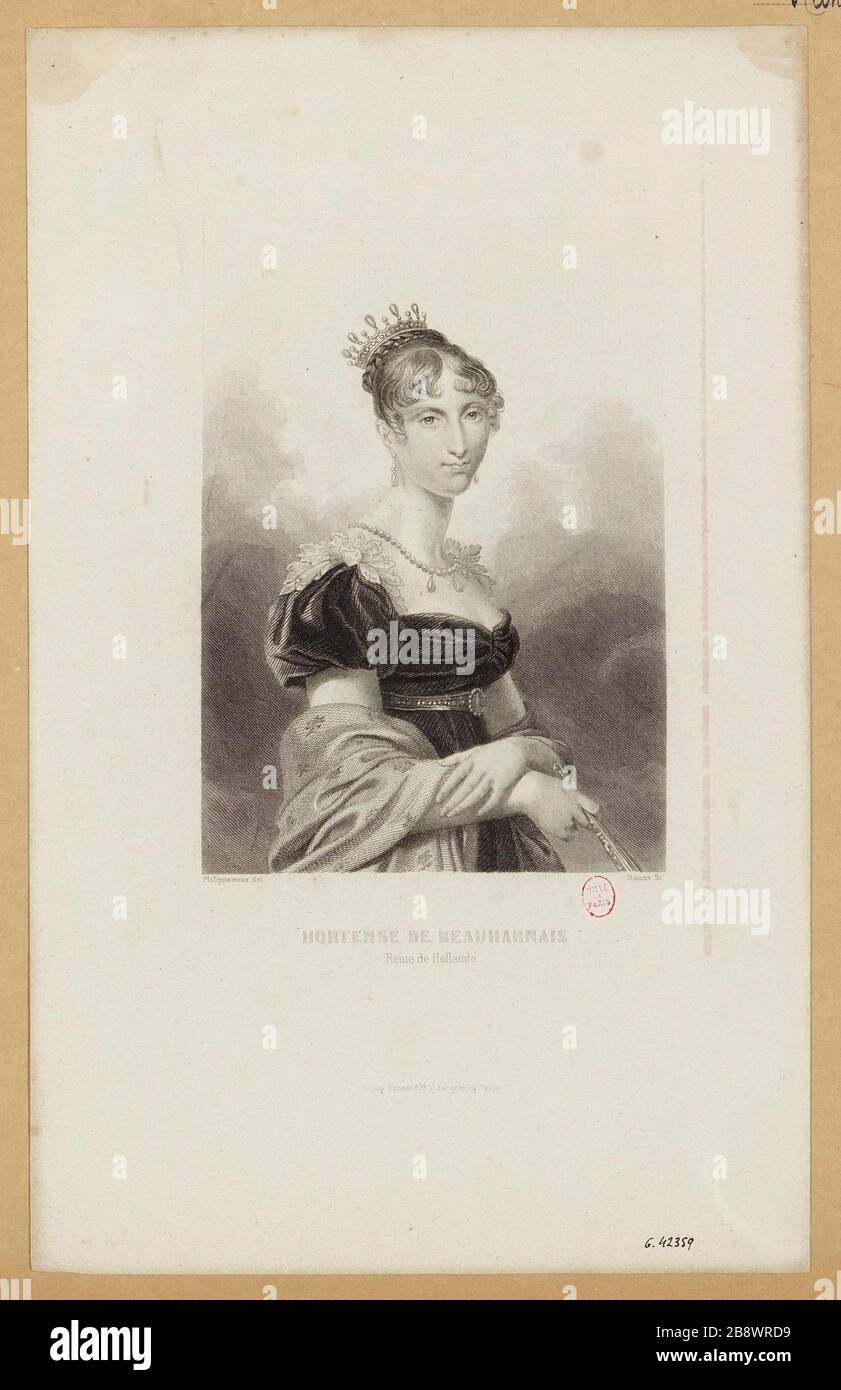 Hortense de Beauharnais / Queen of Holland Stock Photo - Alamy