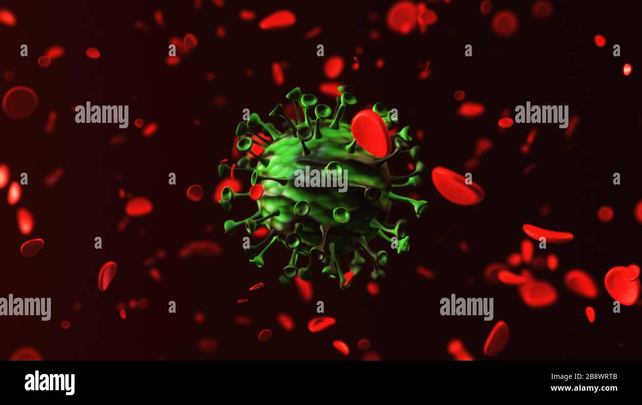 Covid 19. Corona Virus Healthcare Concept. Microbiology And Virology ...