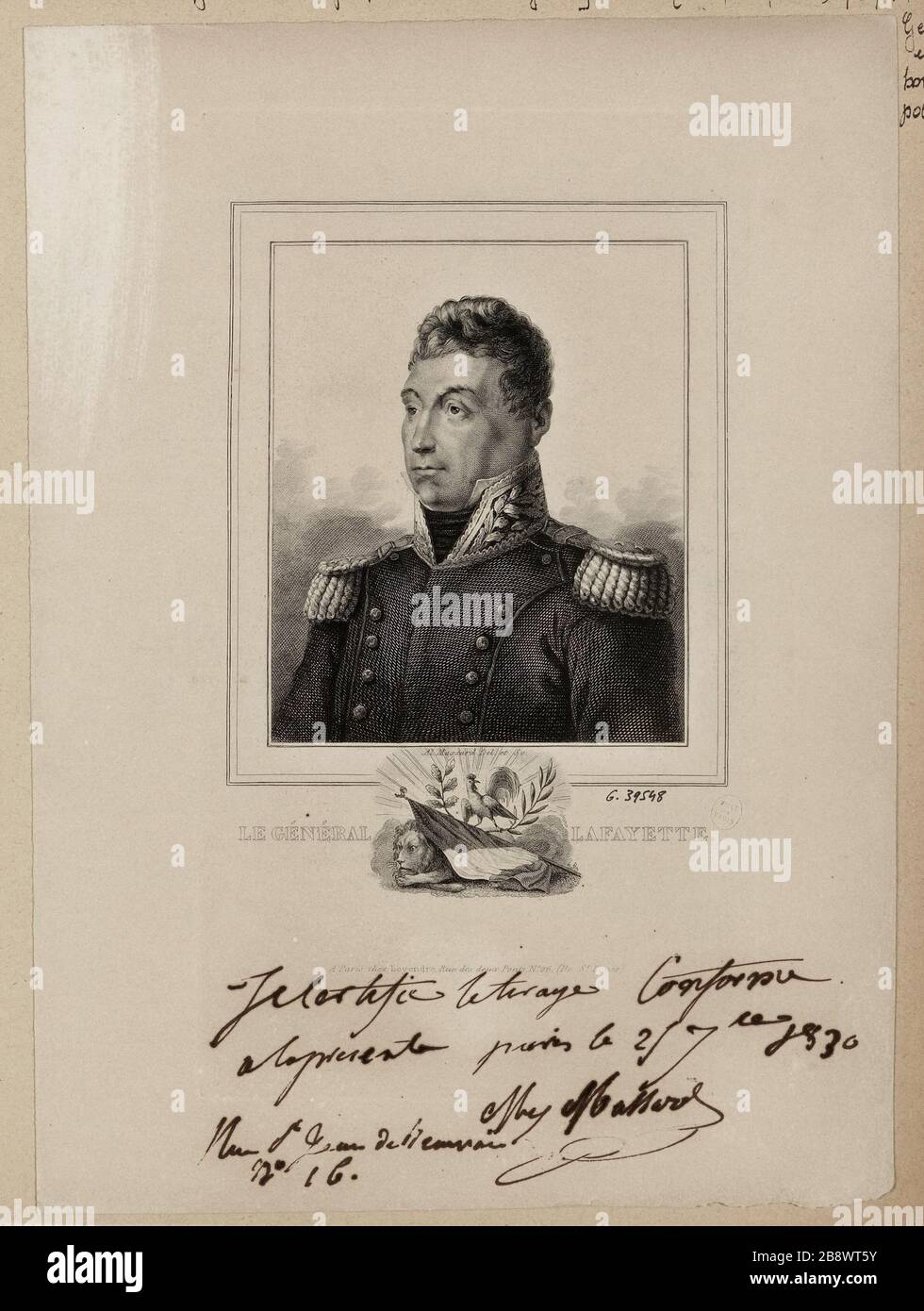 General lafayette hi-res stock photography and images - Alamy