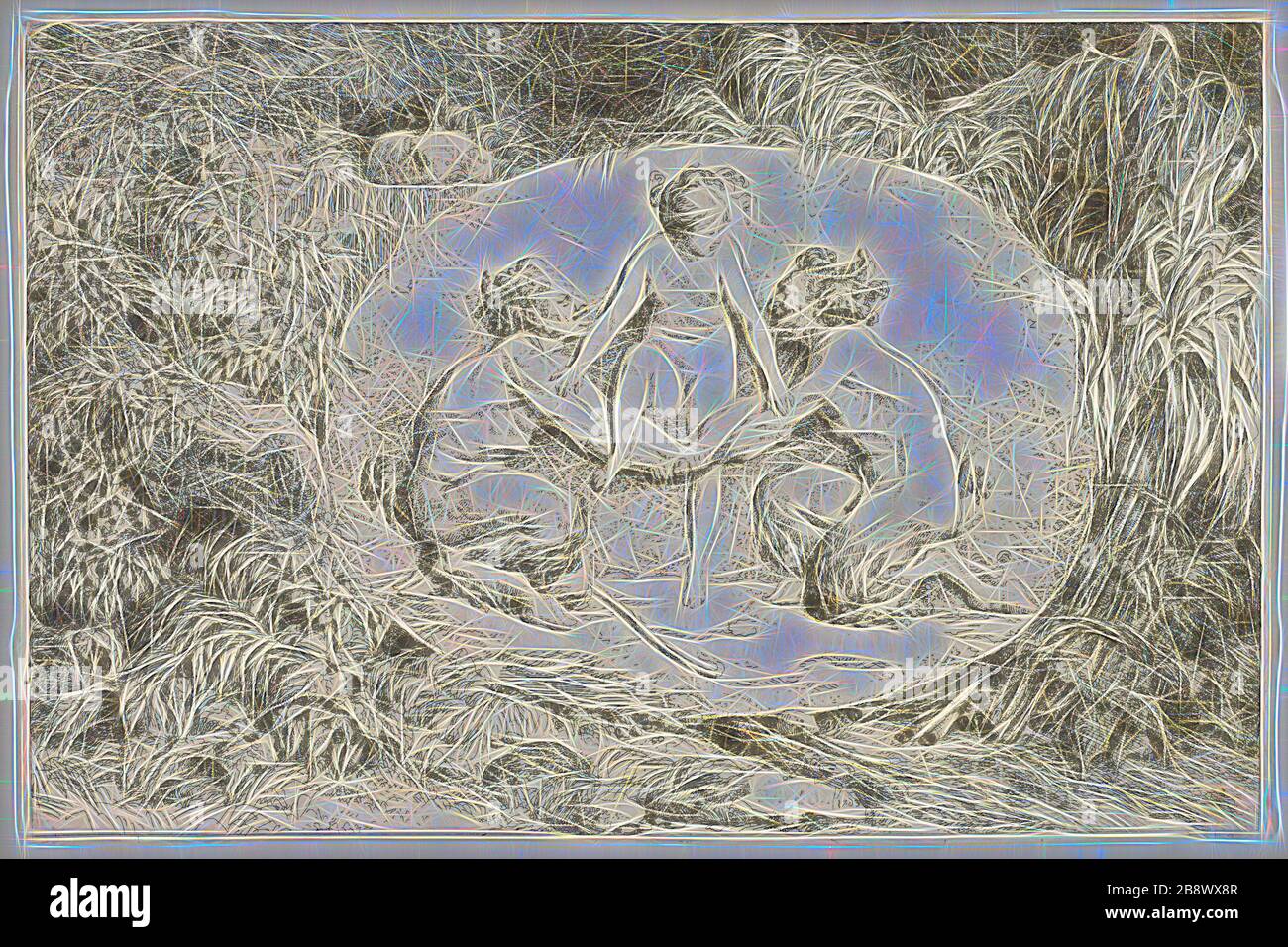 Nymph with satyrs hi-res stock photography and images - Alamy